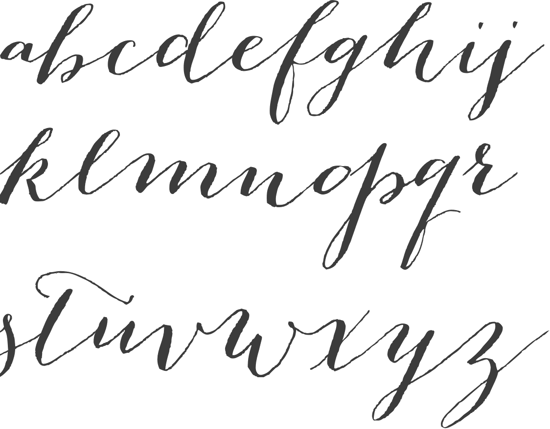 MyFonts Calligraphic Typefaces
