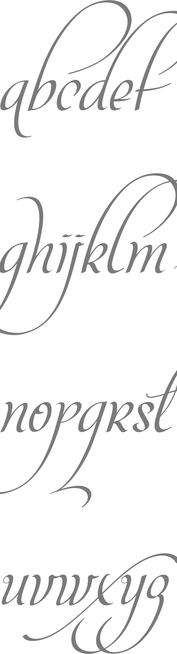 MyFonts Examples Of Penmanship Typefaces
